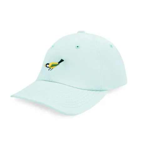 Cotton baseball cap Tit bird mint - Colourful and funny matching socks ...